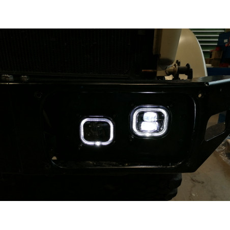 LED Scheinwerfer Umbausatz für Unimog U1000-1250