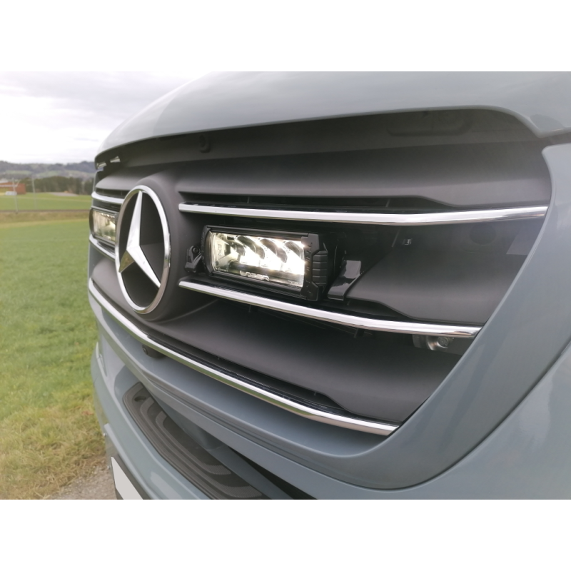 Kühlergrill Kit für Mercedes-Benz Sprinter, für LAZER Fernlichter