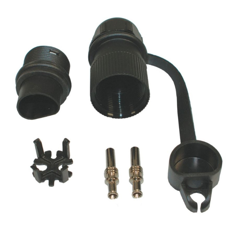 Stecker 2-pol. 25A, -4mm2