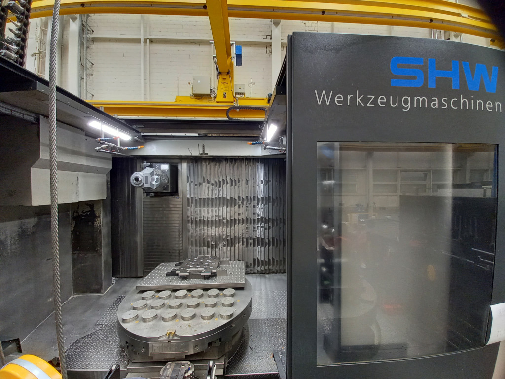 Umbau Maschinenbeleuchtung an einer SHW CNC Fräse